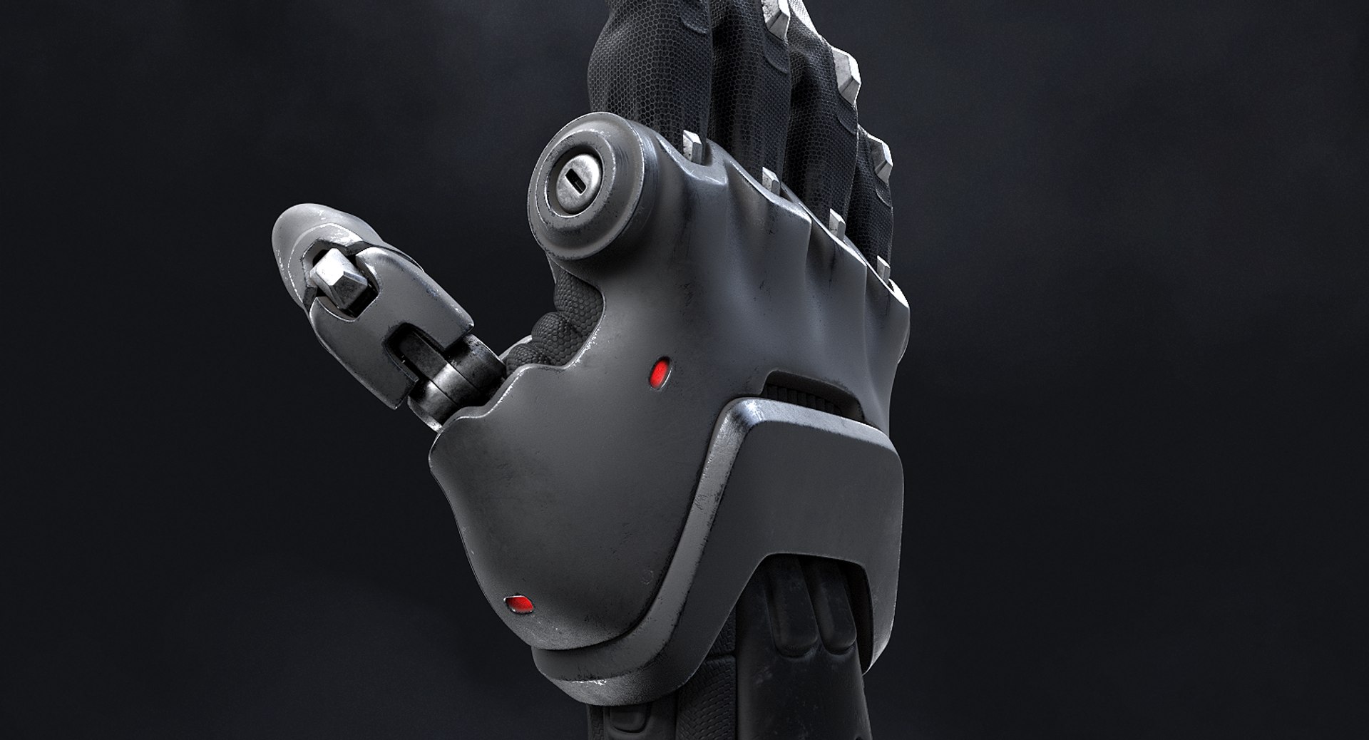 Cyber Hand 3D Model - TurboSquid 1350246