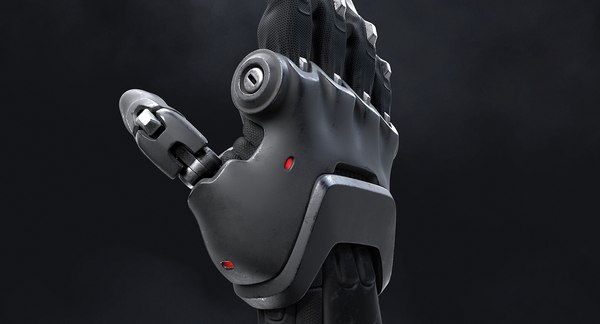 Cyber hand 3D model - TurboSquid 1350246