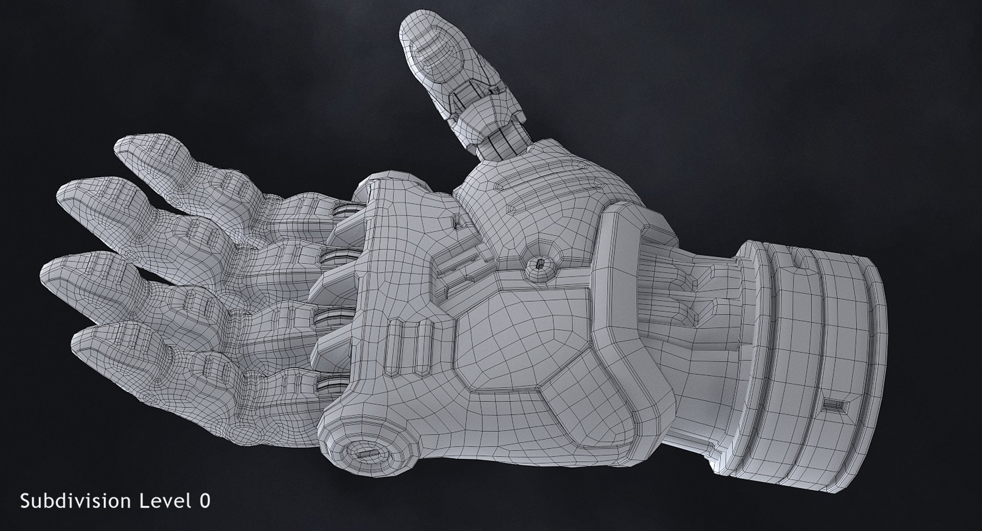 Cyber Hand 3D Model - TurboSquid 1350246