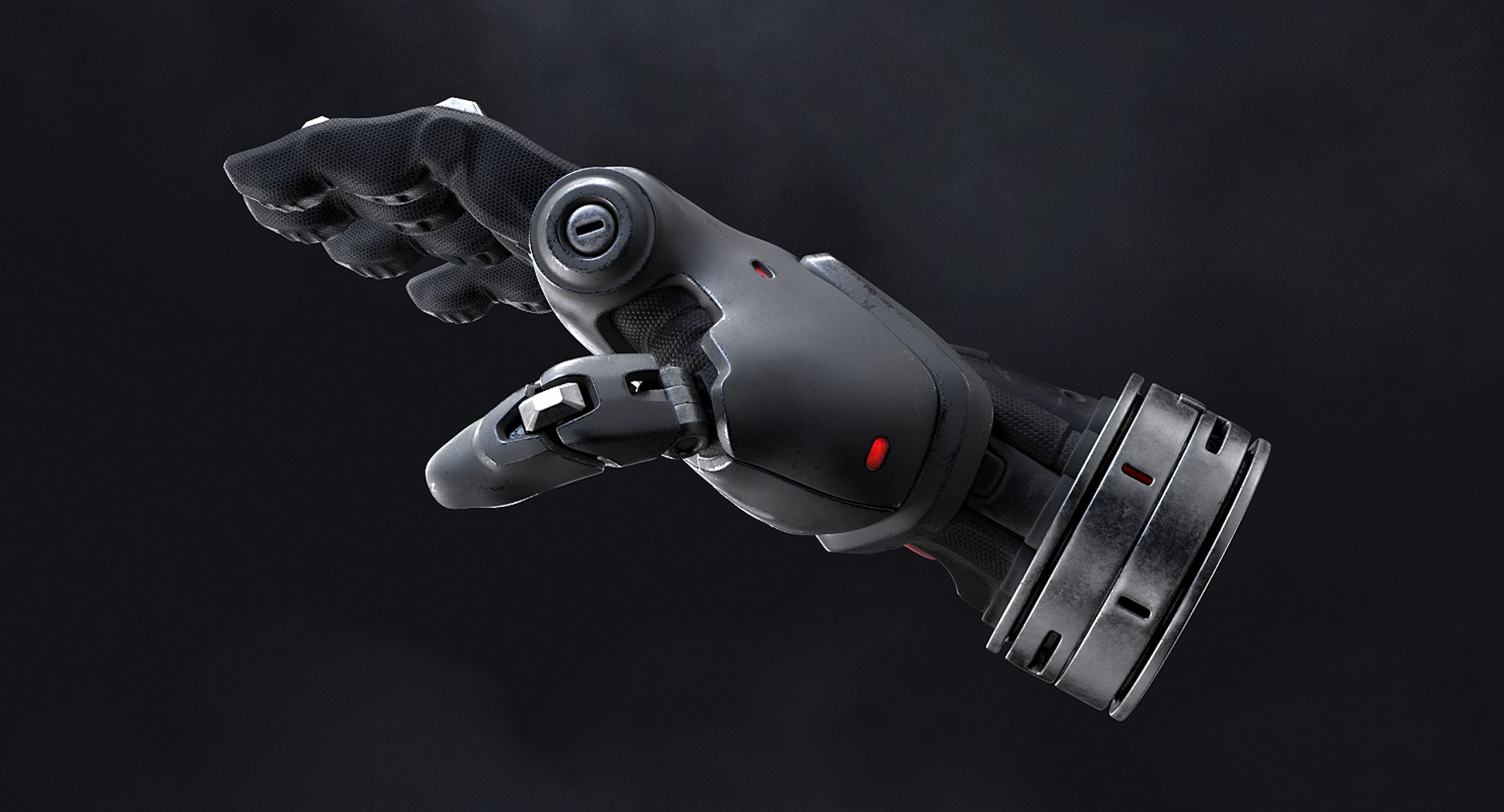 Cyber Hand 3D Model - TurboSquid 1350246