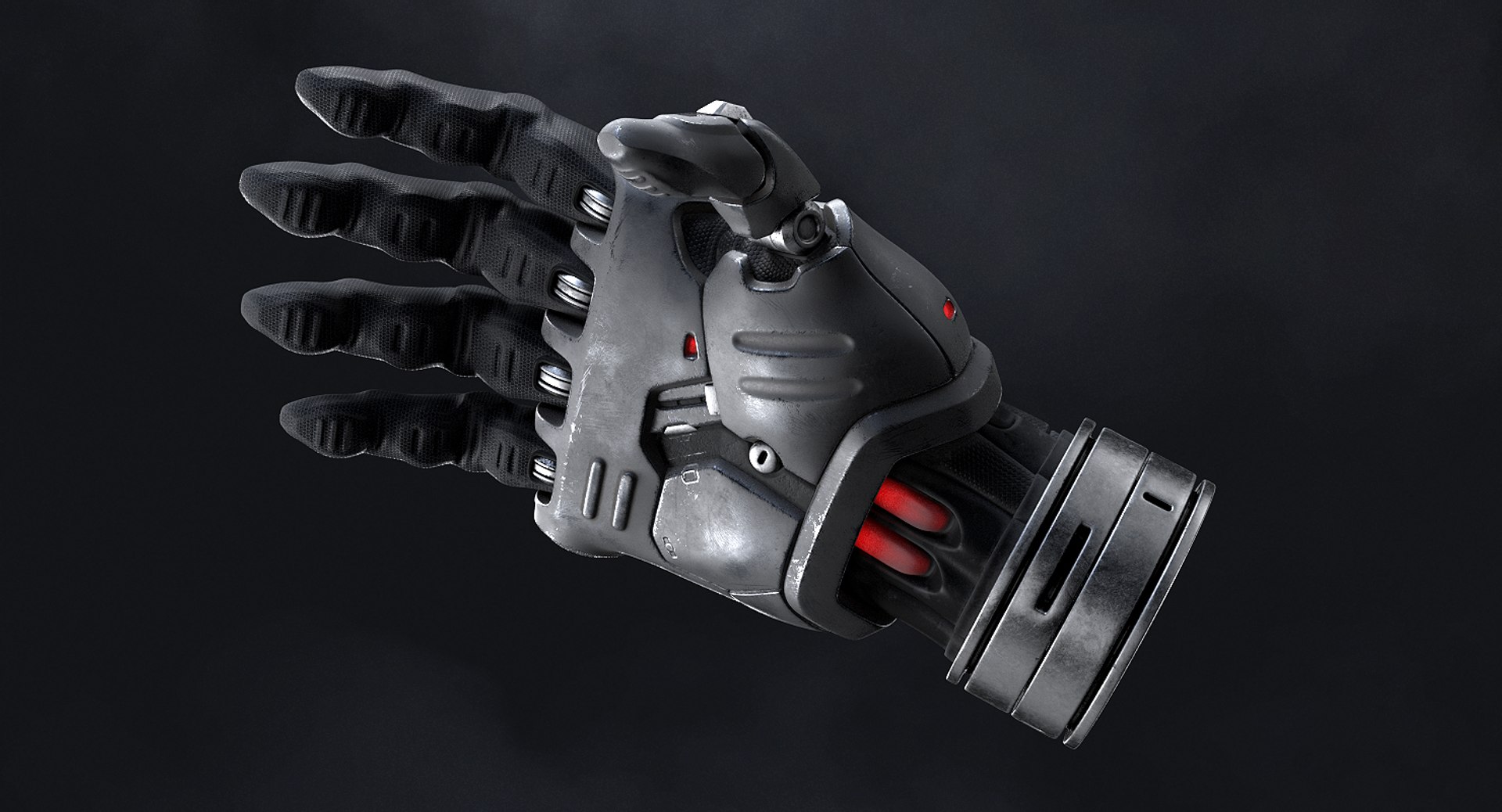 Cyber Hand 3D Model - TurboSquid 1350246