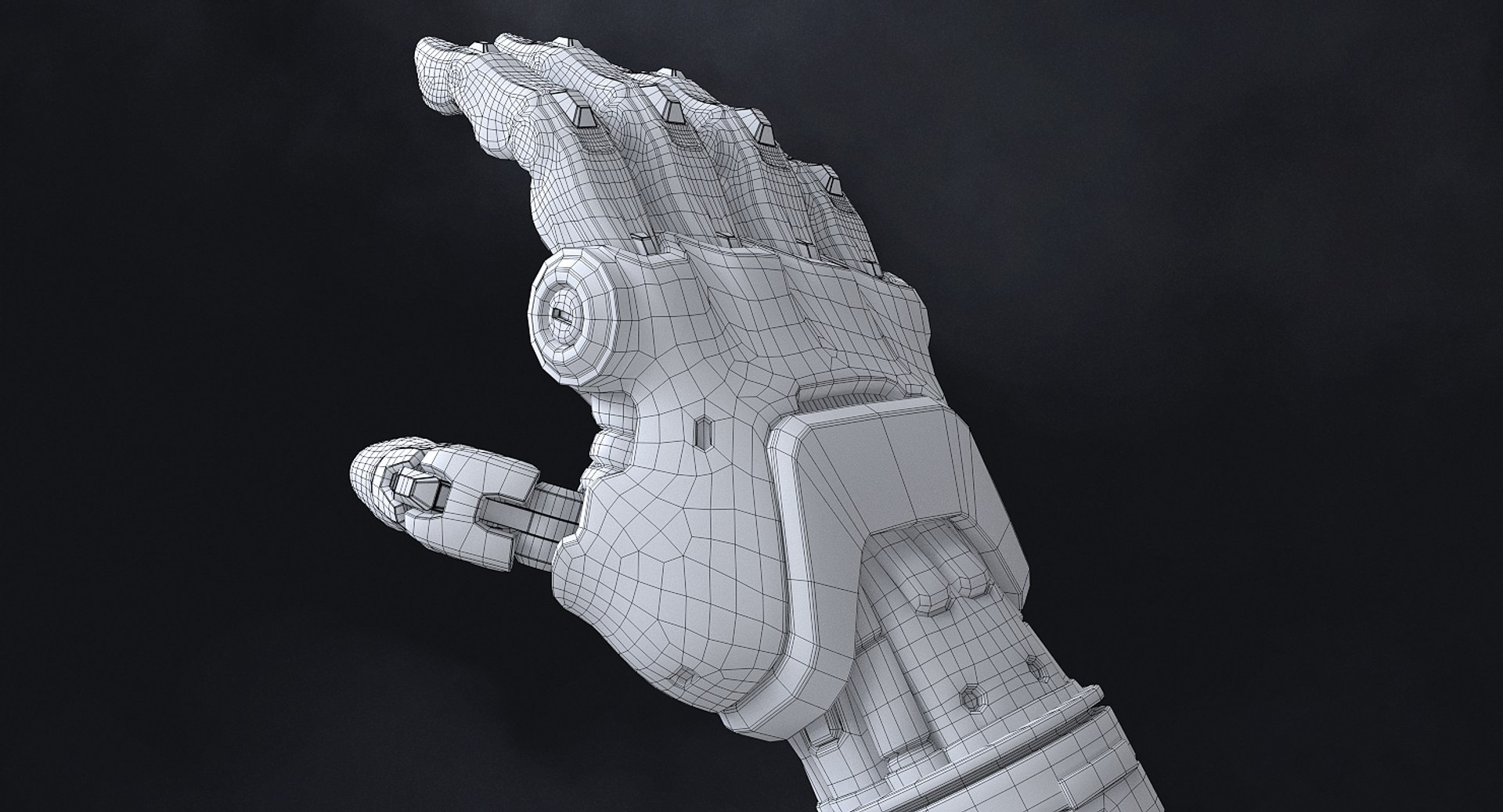 Cyber Hand 3D Model - TurboSquid 1350246