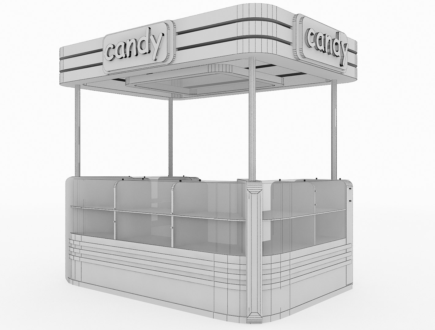 3d Model Kiosk