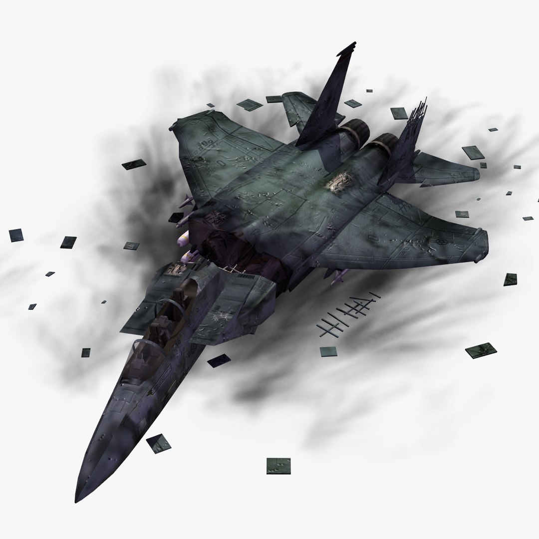 3ds Max Crashed F15 Eagle