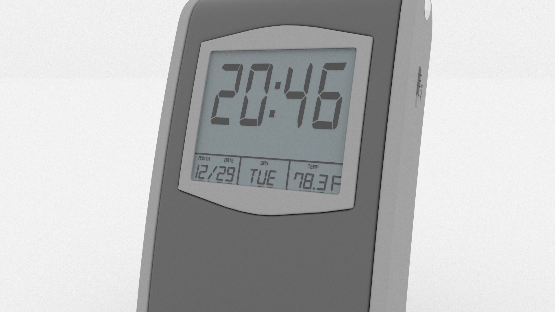 DESK CLOCK 3D Model - TurboSquid 1959015