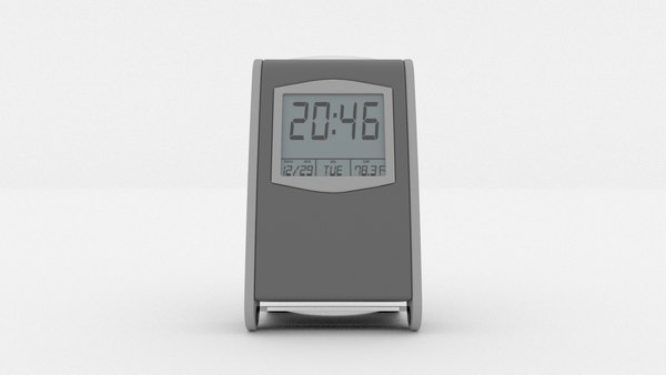modelo 3d RELOJ DE ESCRITORIO gratis - TurboSquid 1959015
