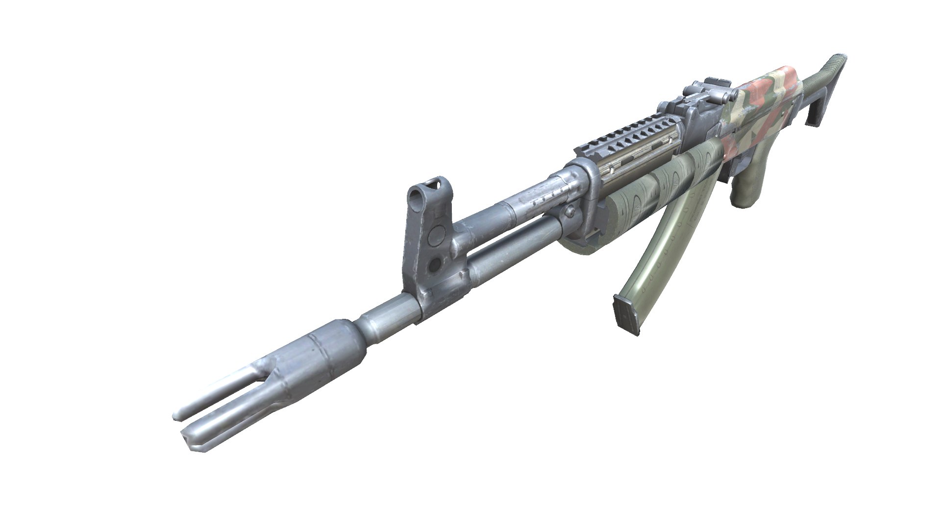 3D 17-AK-105-gun Model 3d Game Ready Model Low-poly 3D Model - TurboSquid 2305469