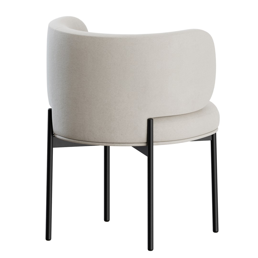 3D AKIKO Chair By Gallotti And Radice - TurboSquid 2074242