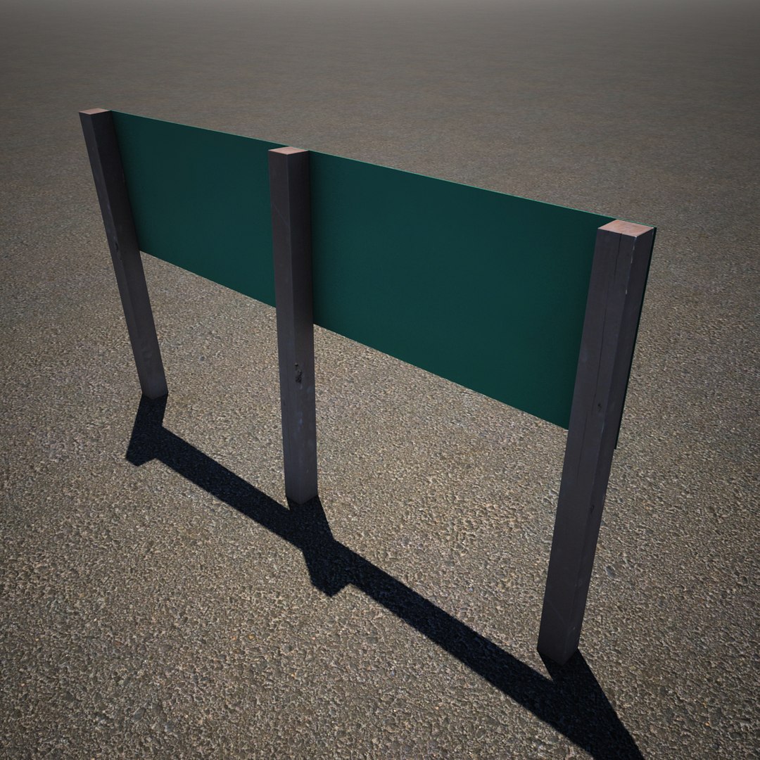 3d Park Sign