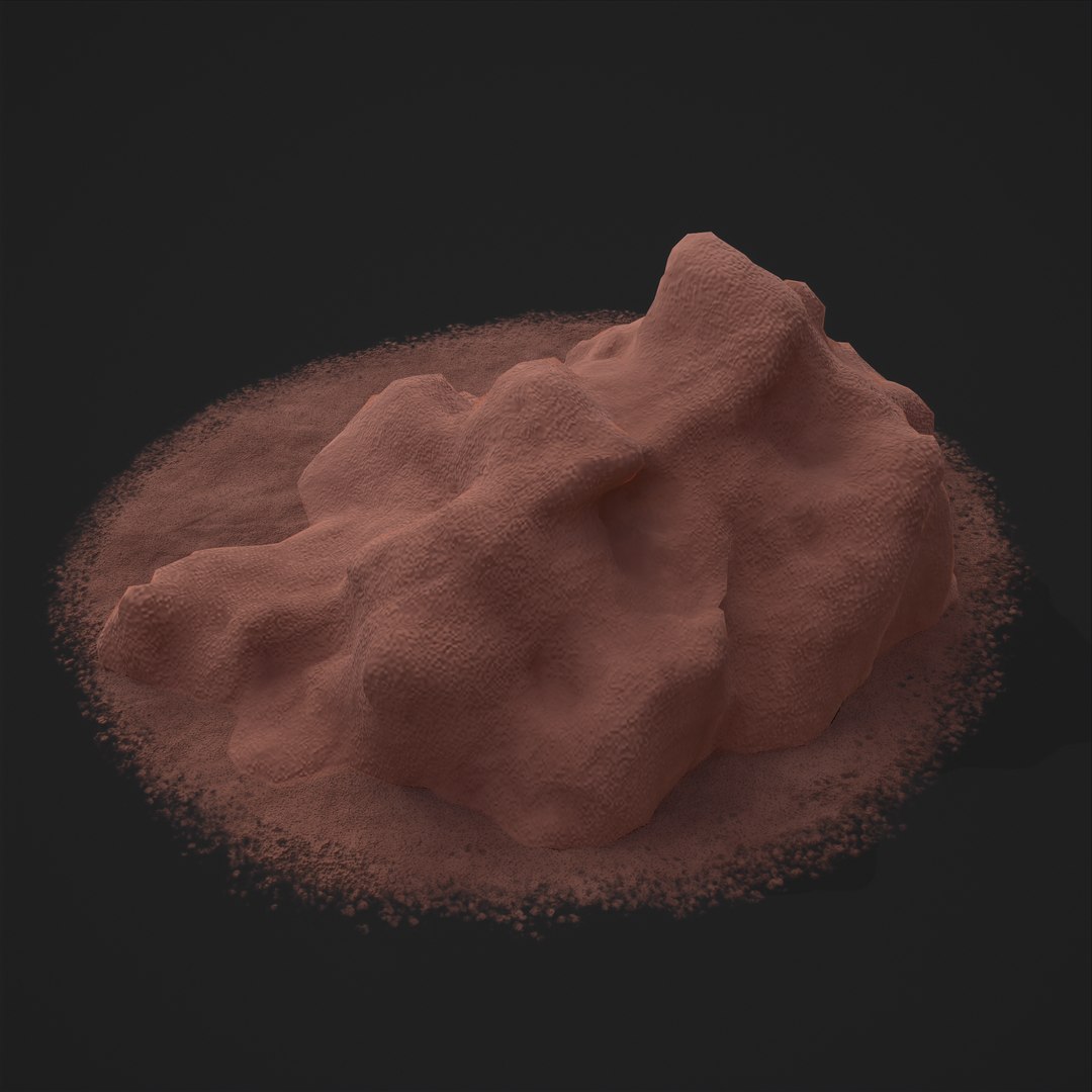 Cocoa Powder 3D Model - TurboSquid 1872700