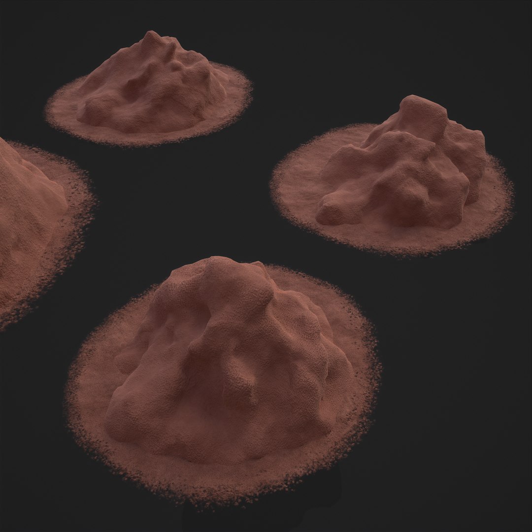 Cocoa Powder 3D Model - TurboSquid 1872700