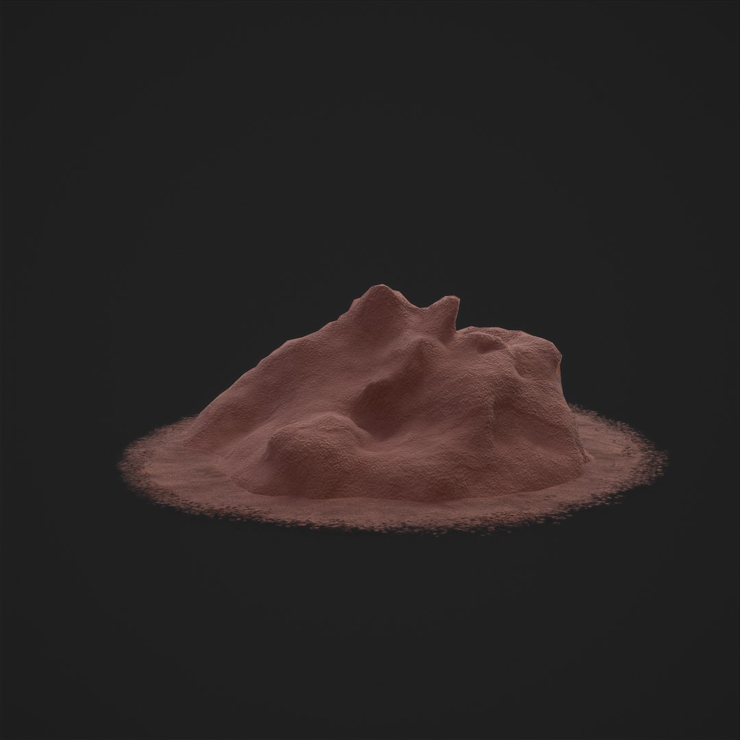 Cocoa Powder 3D Model - TurboSquid 1872700