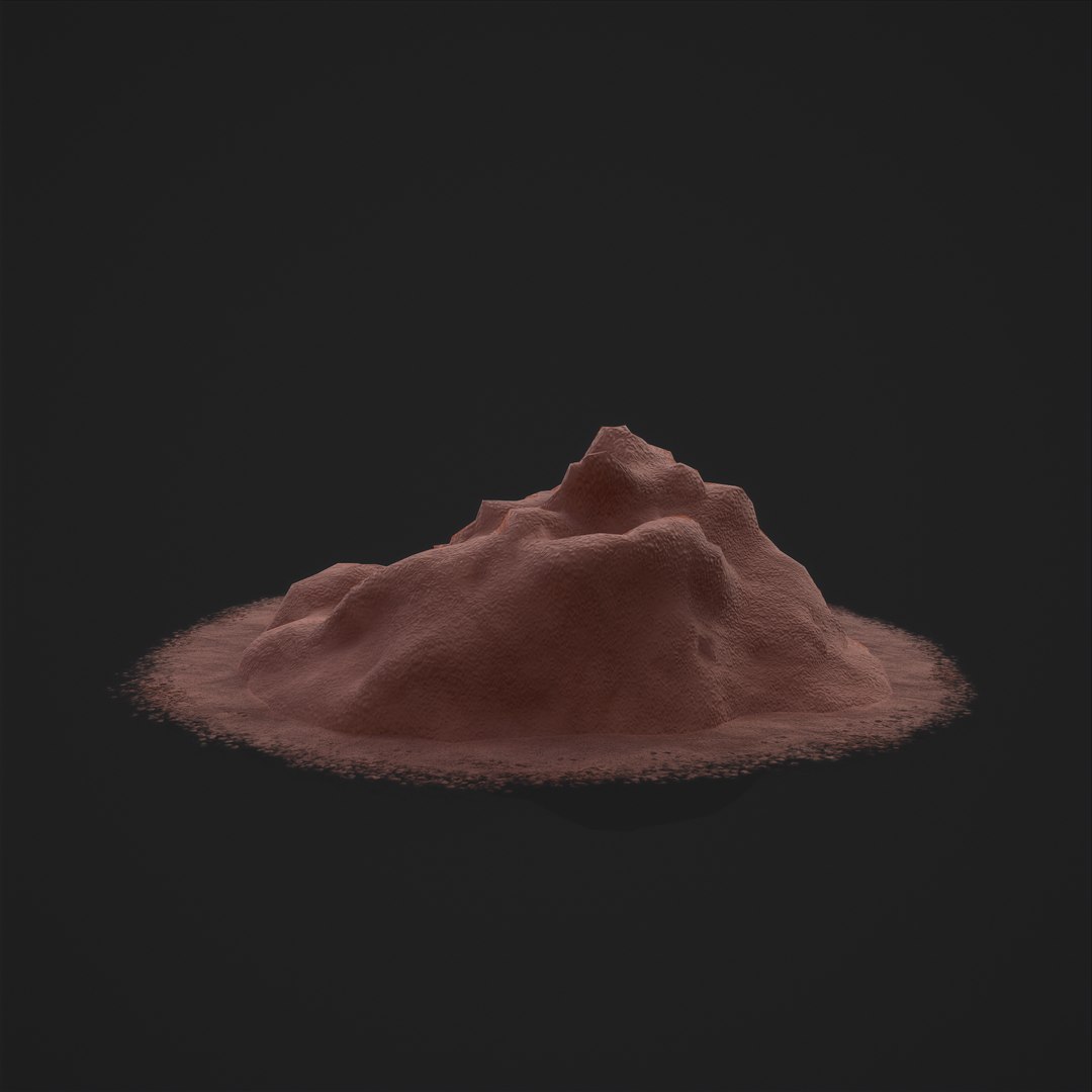 Cocoa Powder 3D Model - TurboSquid 1872700