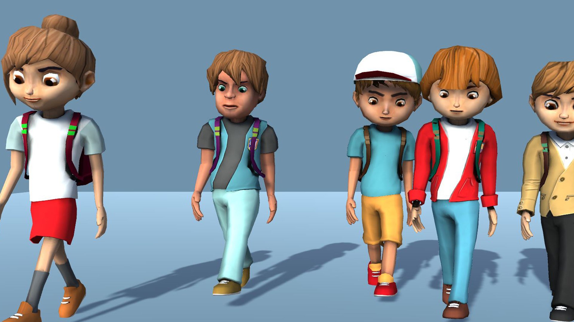 3D Kids Avatar Animations - TurboSquid 1866582