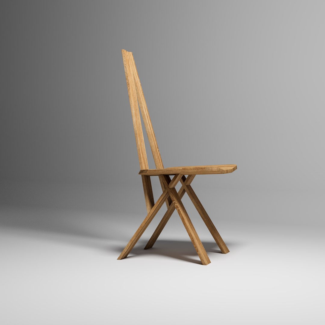3D model Chair by Pierre Chapo - TurboSquid 2107510