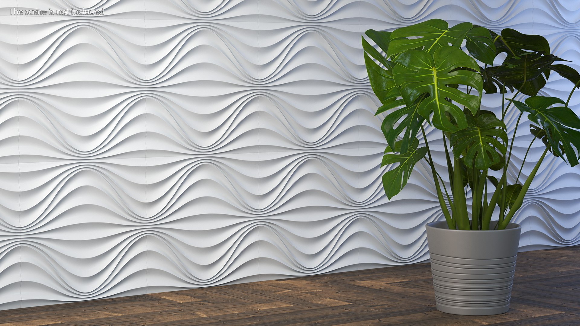 3D 3D Wall Panel Circular Wave Ceramic - TurboSquid 1907951