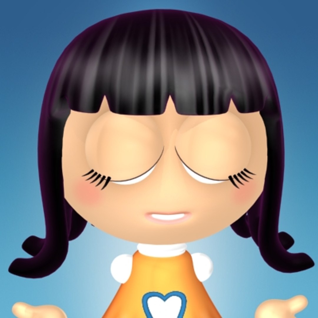 Pod Girl Channel 5 3d Model