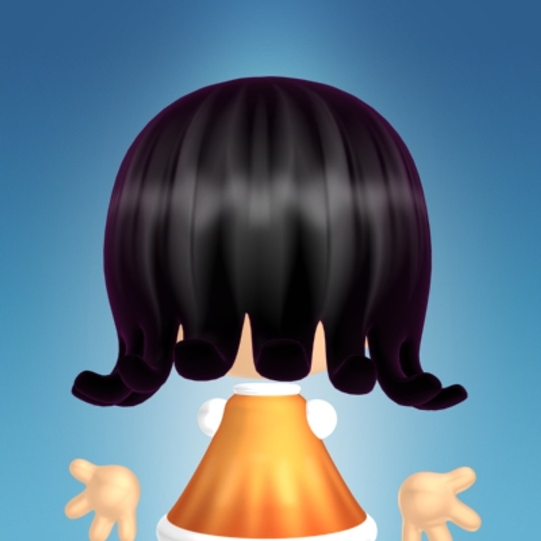 Pod Girl Channel 5 3d Model