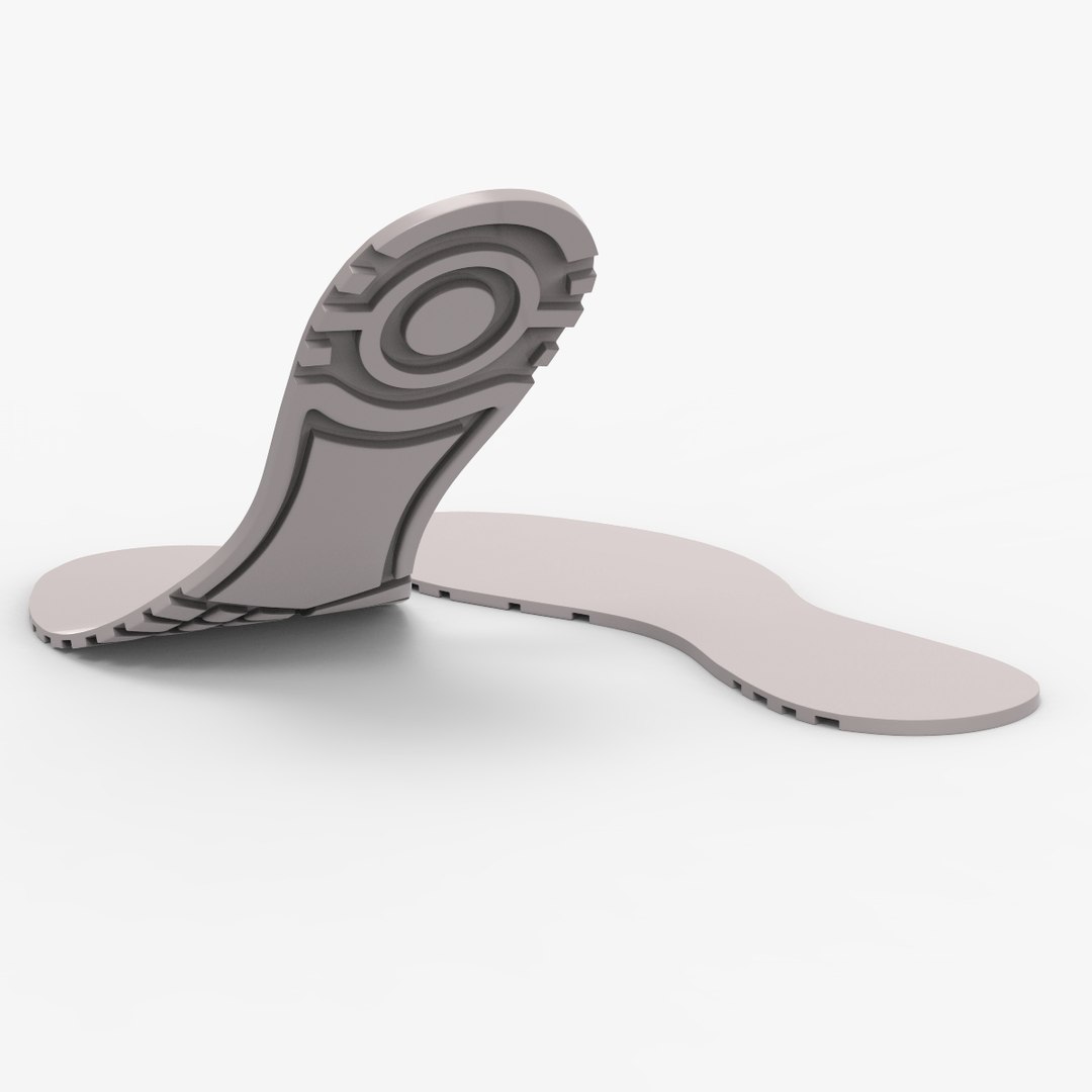 Sole Shoe 3D Model - TurboSquid 1201188