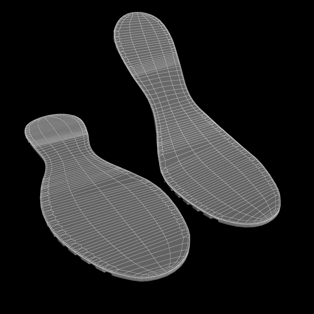 Sole Shoe 3D Model - TurboSquid 1201188