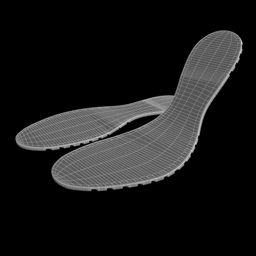 Sole Shoe 3D Model - TurboSquid 1201188