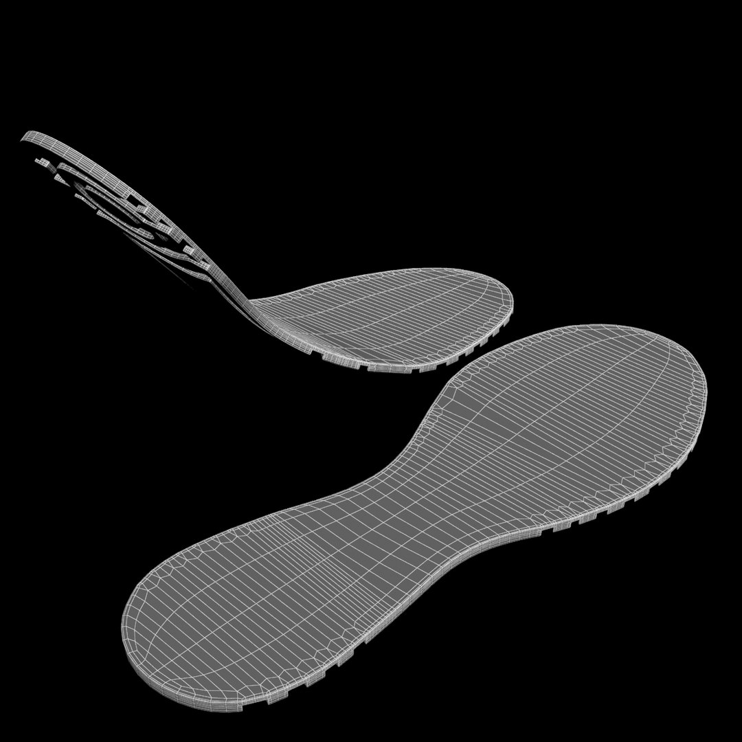 Sole Shoe 3D Model - TurboSquid 1201188
