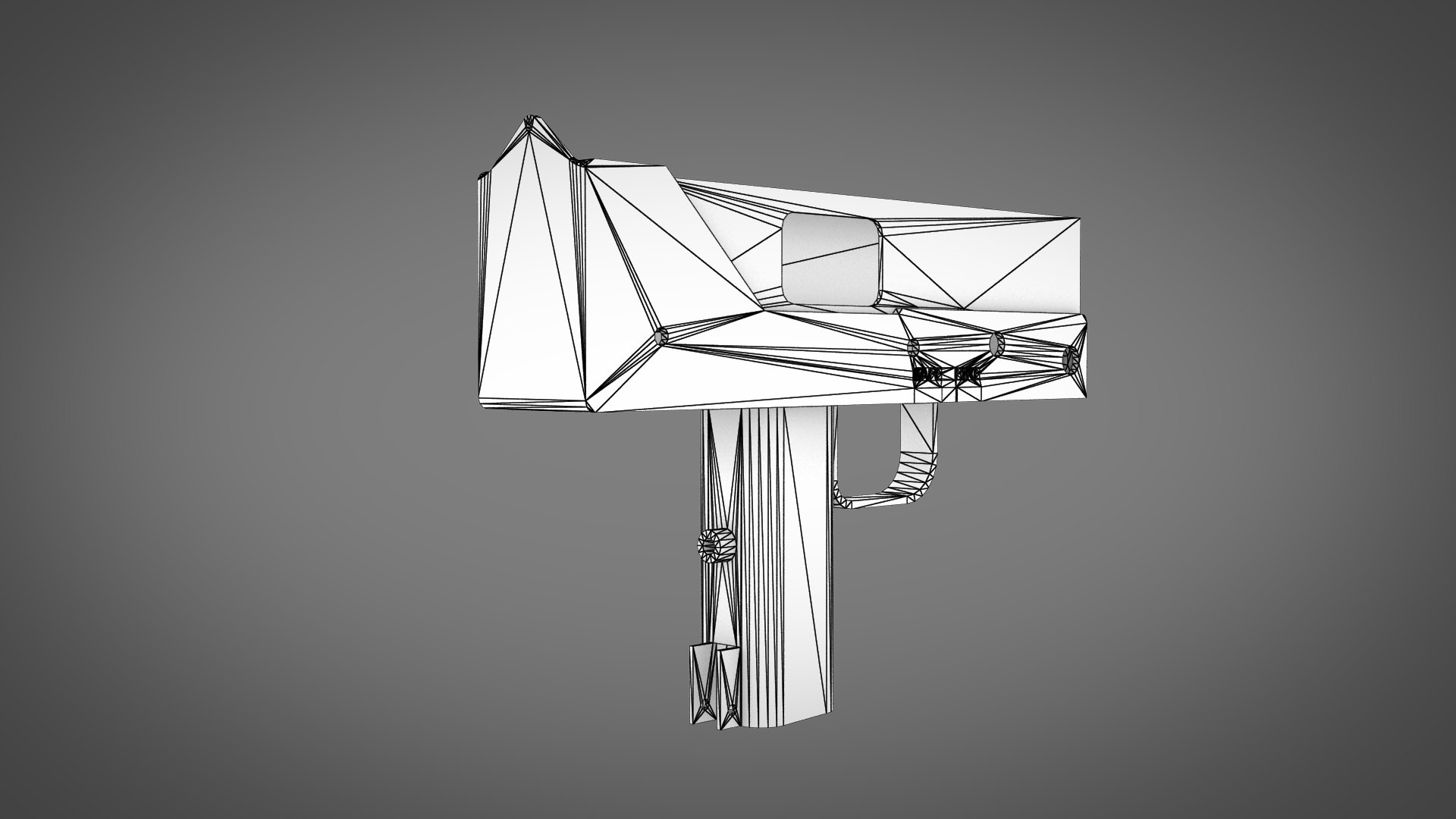 Mac 10 Receiver 3D - TurboSquid 1624895