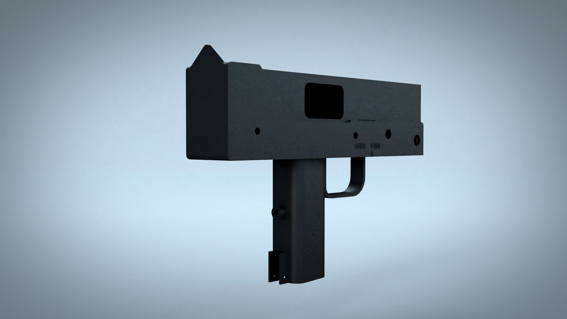 Mac 10 Receiver 3D - TurboSquid 1624895