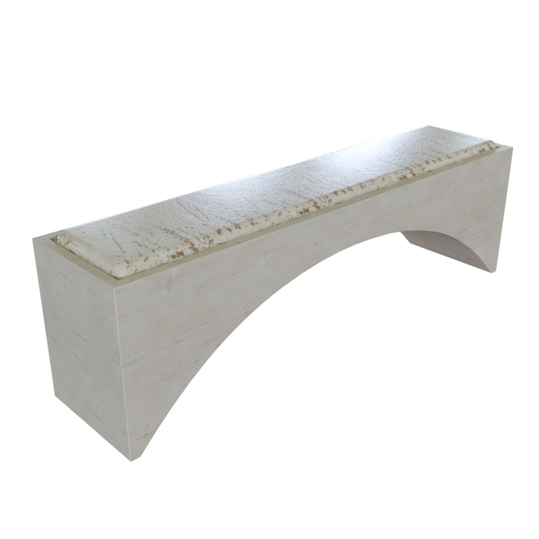 3D Architecture Arc Bench Model - TurboSquid 1618779