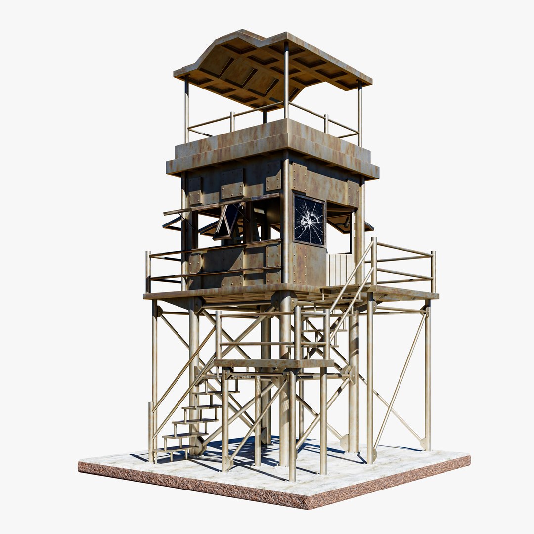 3D model Military Tower - TurboSquid 1937977