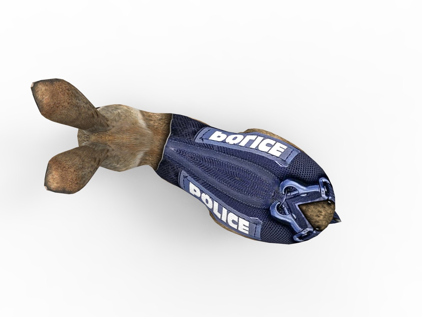 Police Rabbit Rigged 3D Model - TurboSquid 1198709