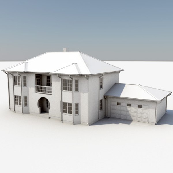 modelo 3d Casa de dos pisos 10 - TurboSquid 610255