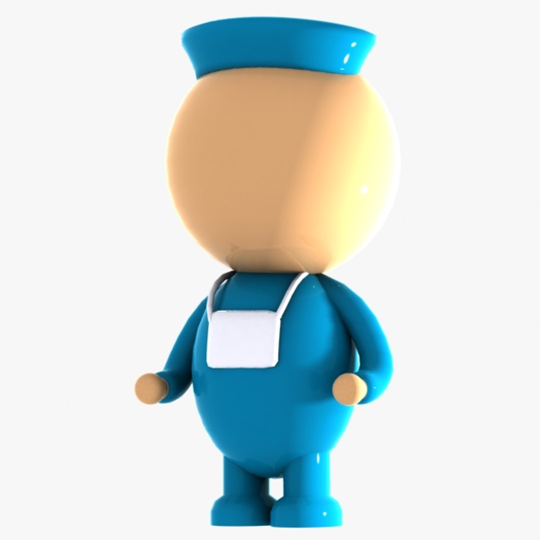 3ds surgeon character