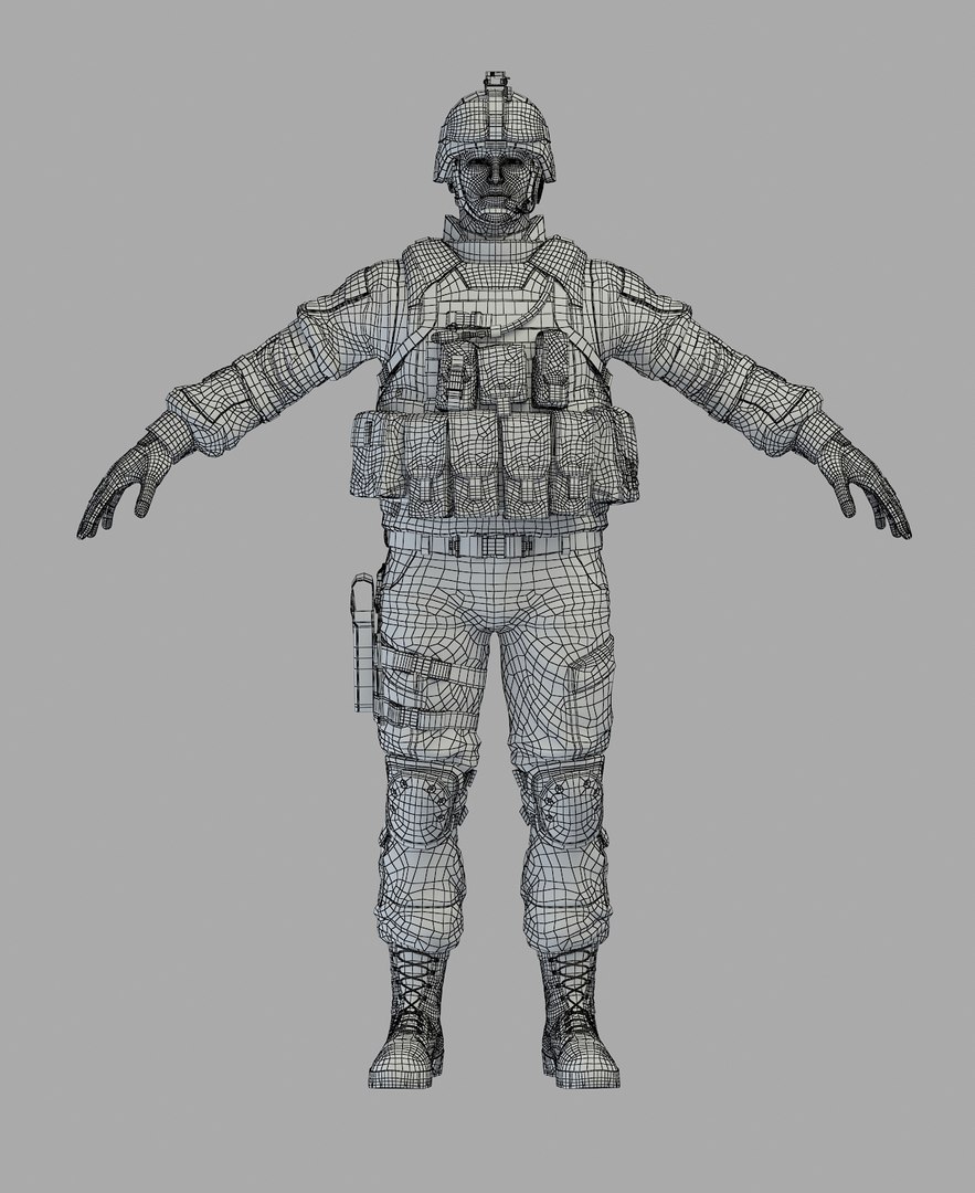 3d Marine Soldier