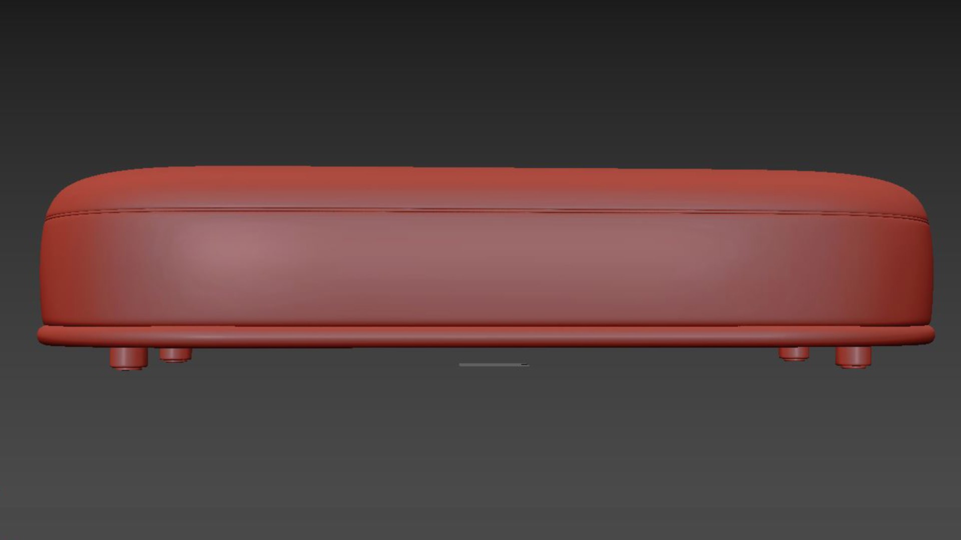 3D Cask XL Ottoman By Expormim Model - TurboSquid 1882072