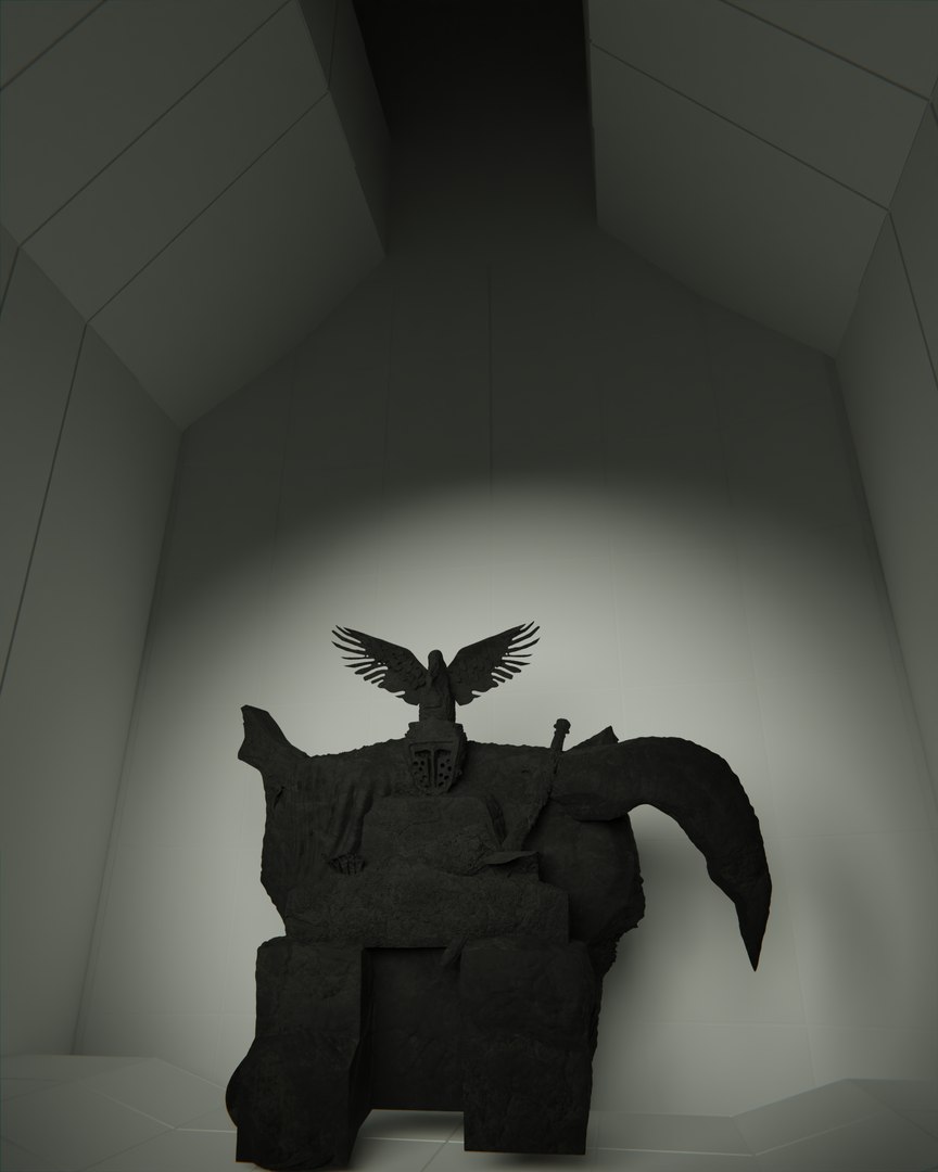 3D model Cave Statue - TurboSquid 2145036