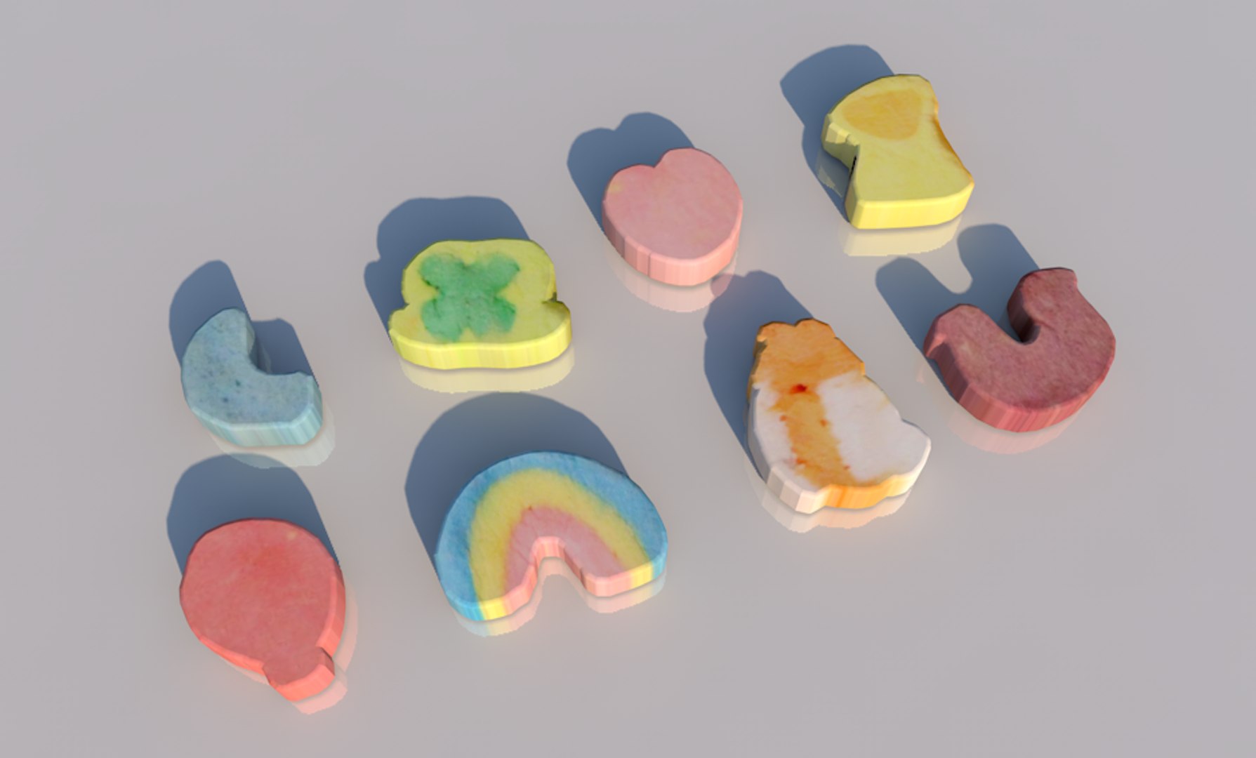 Lucky charms model - TurboSquid 1380501