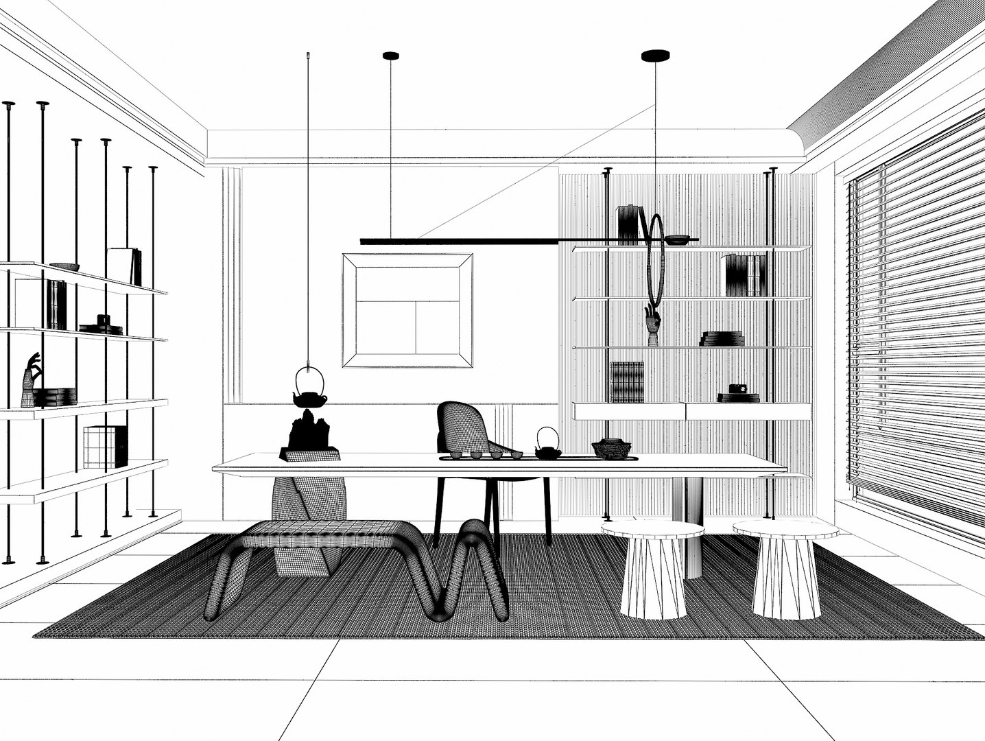 3D Modern Living Room Model - TurboSquid 2149010