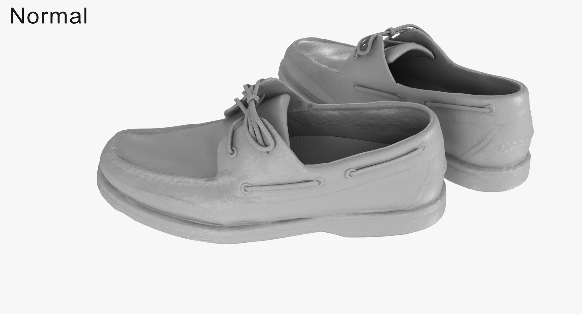 3D model Canvas Boat Shoes - TurboSquid 2065337