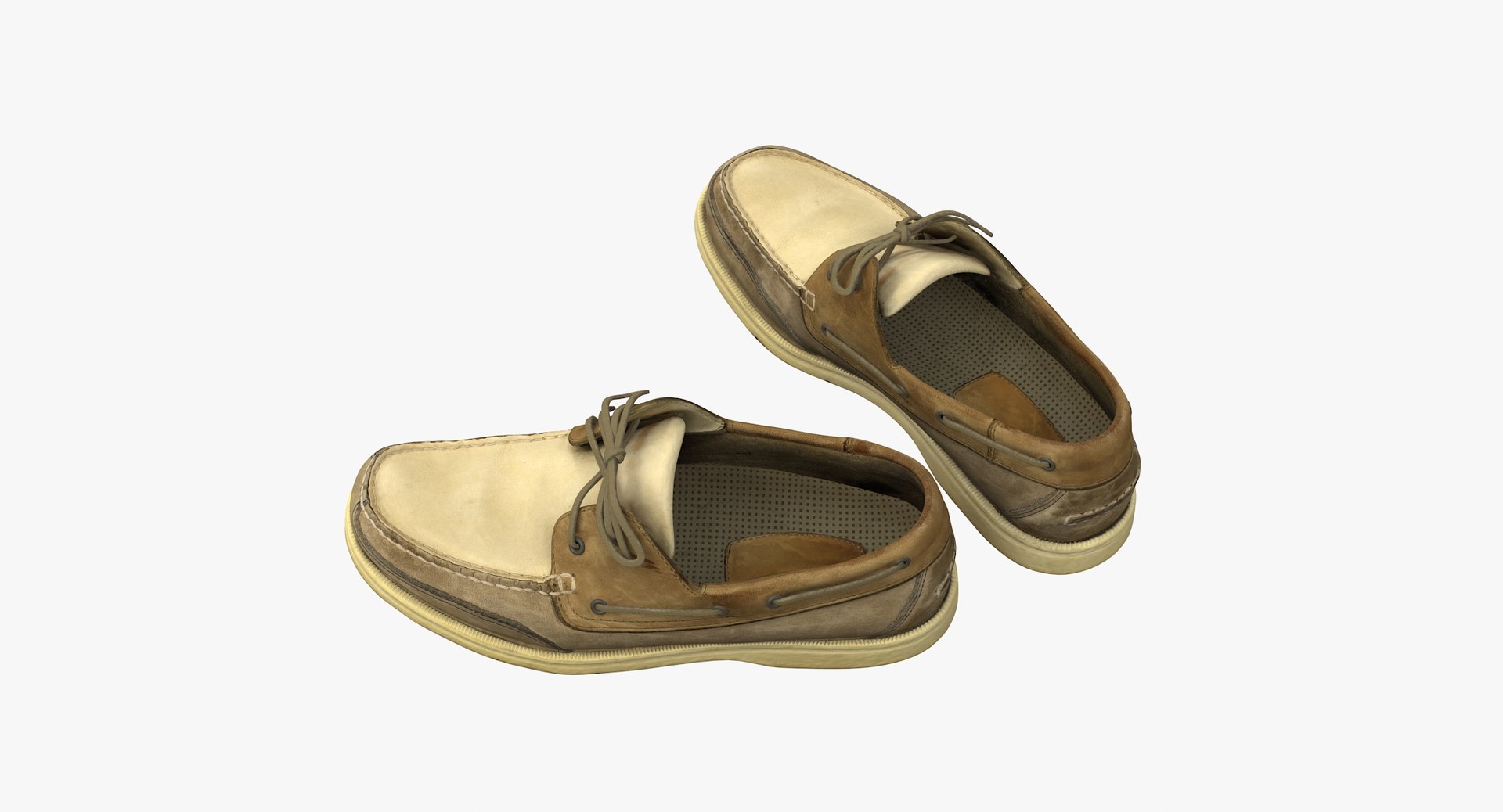 3D model Canvas Boat Shoes - TurboSquid 2065337