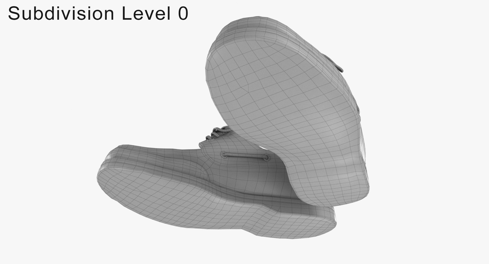 3d Model Canvas Boat Shoes Turbosquid 2065337