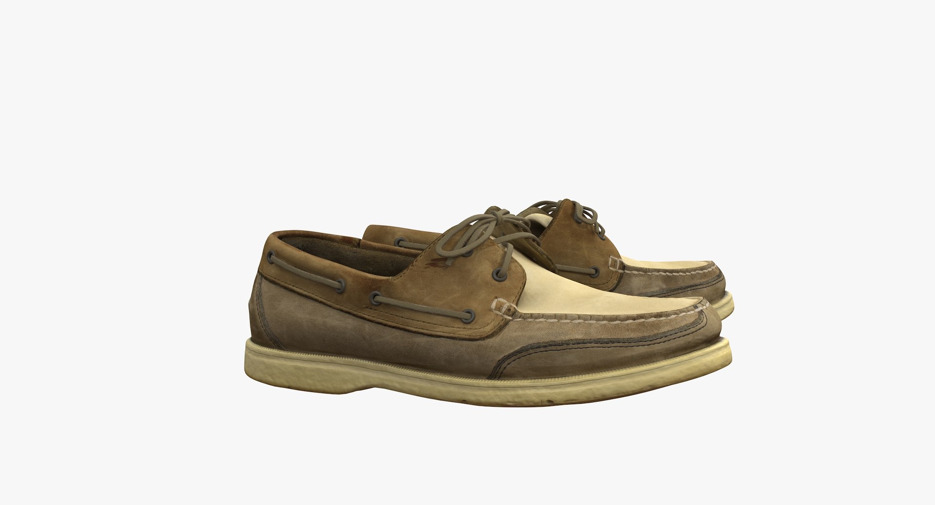 3D Model Canvas Boat Shoes - TurboSquid 2065337