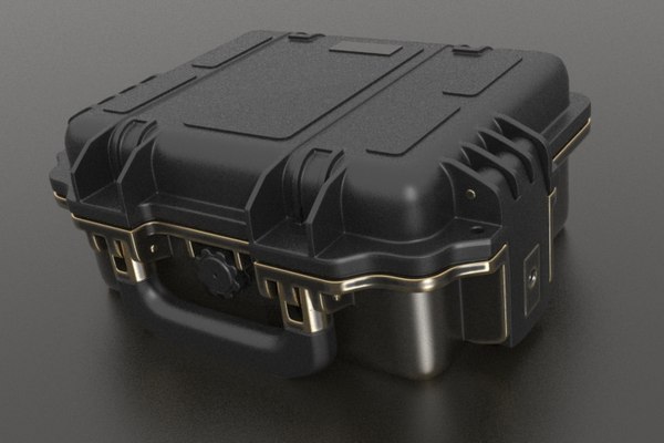pelican case 3d max