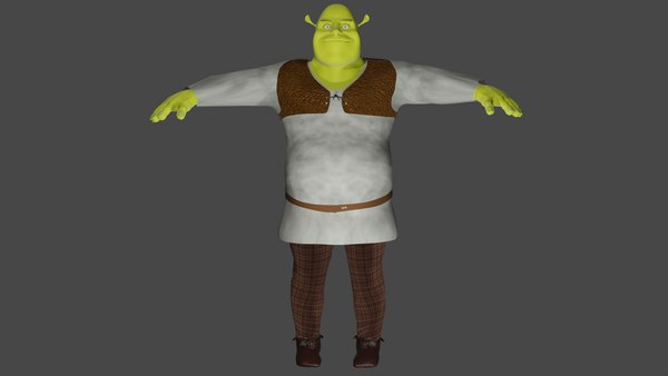 Shrek Blender Modelos para Baizar | TurboSquid