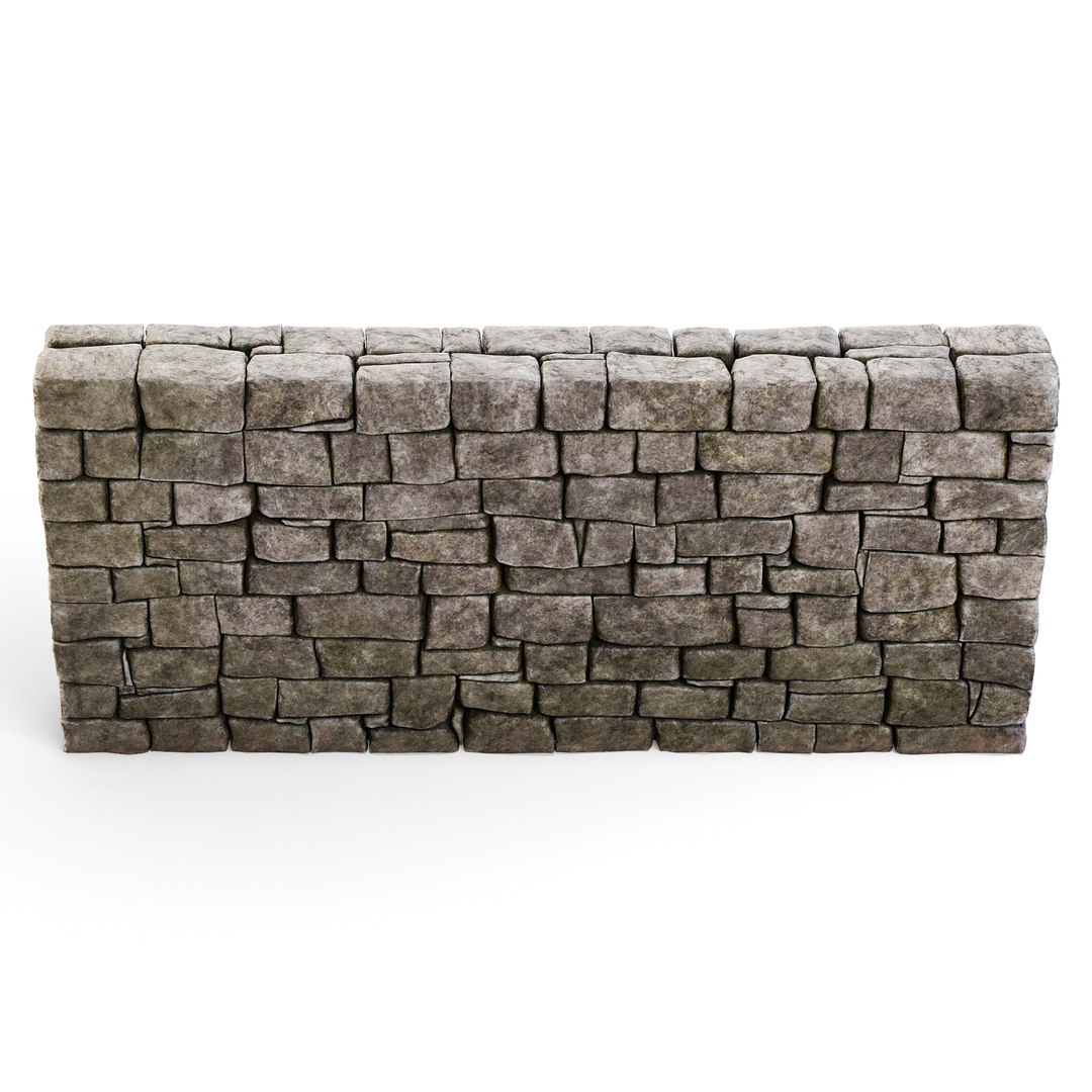 Forge Stone Wall 3D Model - TurboSquid 2230952