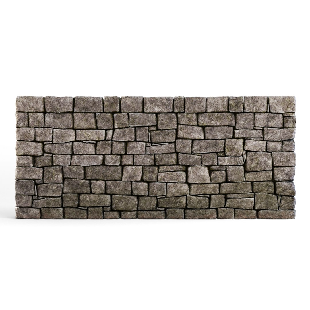 Forge Stone Wall 3D Model - TurboSquid 2230952