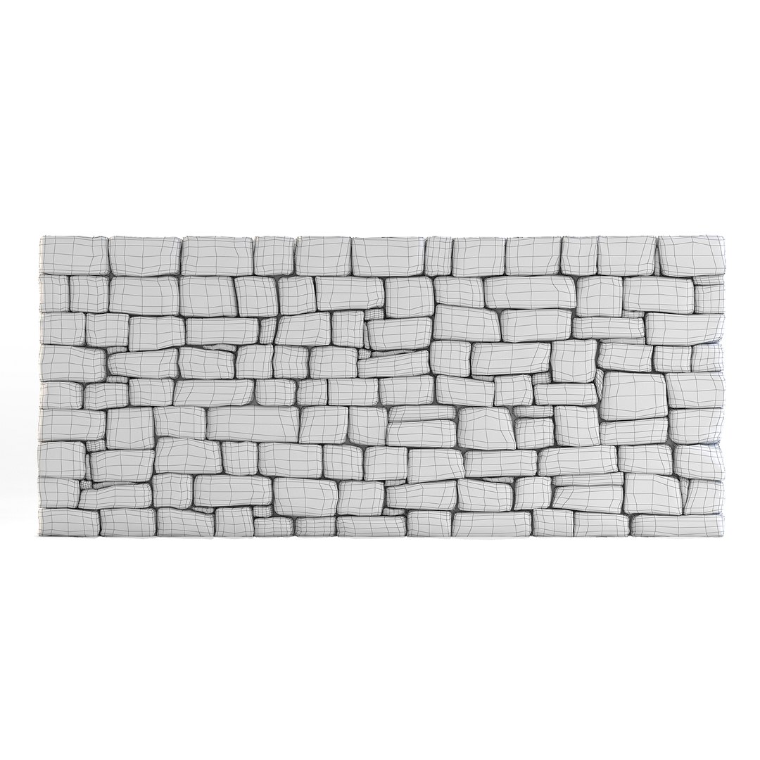 Forge Stone Wall 3D Model - TurboSquid 2230952