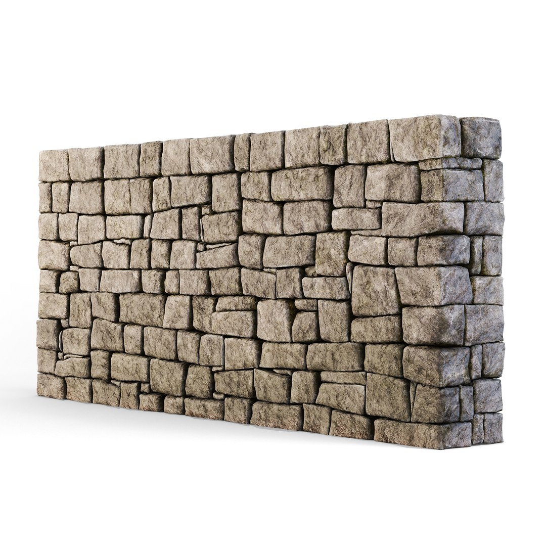 Forge Stone Wall 3D Model - TurboSquid 2230952