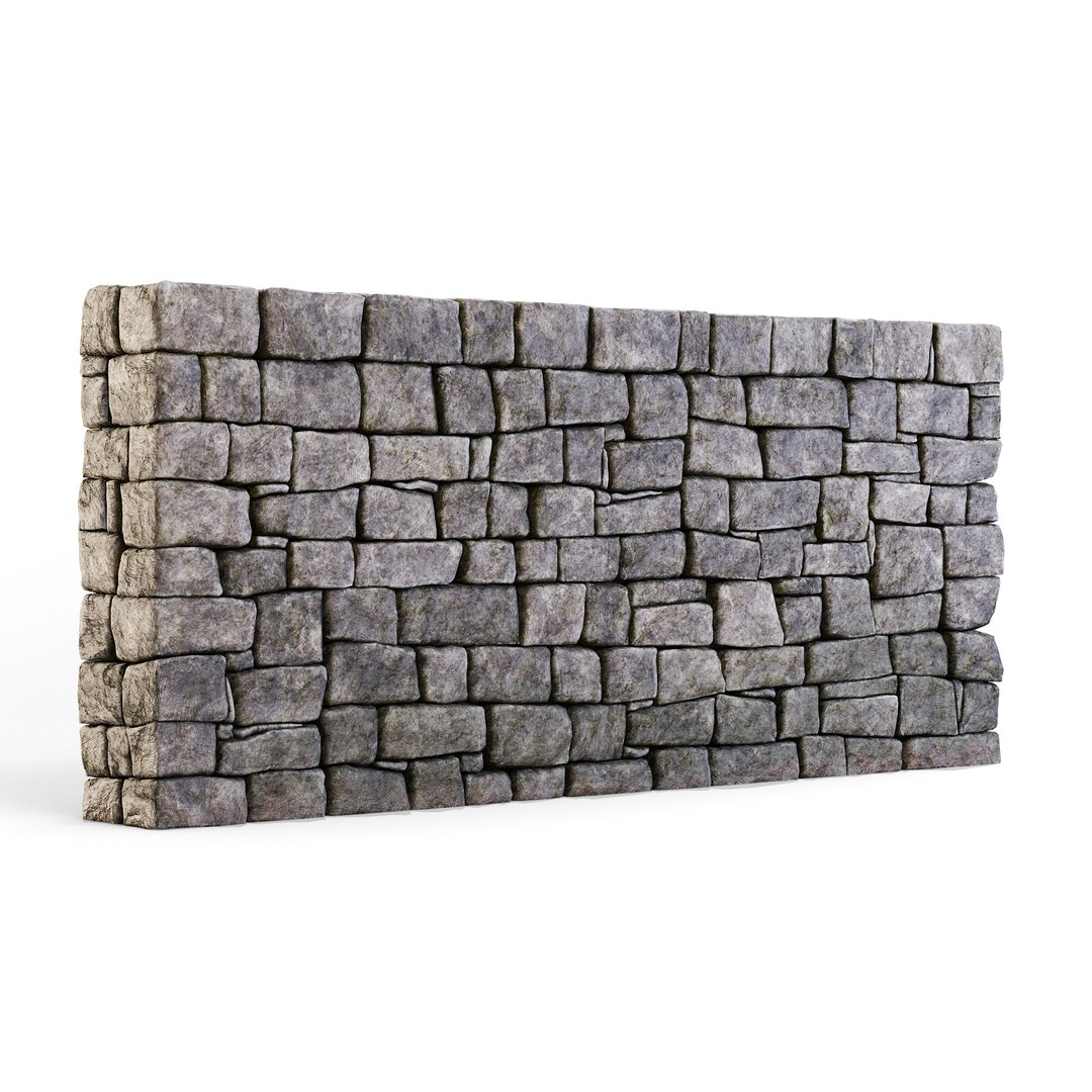 Forge Stone Wall 3D Model - TurboSquid 2230952