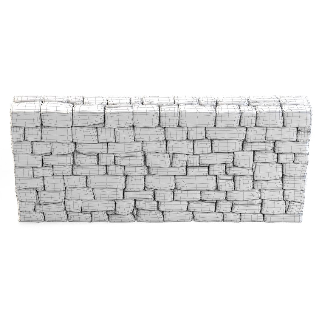 Forge Stone Wall 3D Model - TurboSquid 2230952